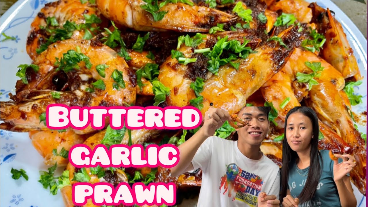 BUTTERED GARLIC PRAWN - YouTube