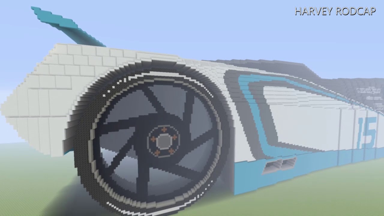 Minecraft Disney Pixar Cars Mega Build - Harvey Rodcap (Next-Gen Easy ...