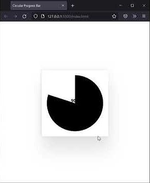 How To Create Circular Progress Bar Using Pure CSS | #DeveloperHub - YouTube