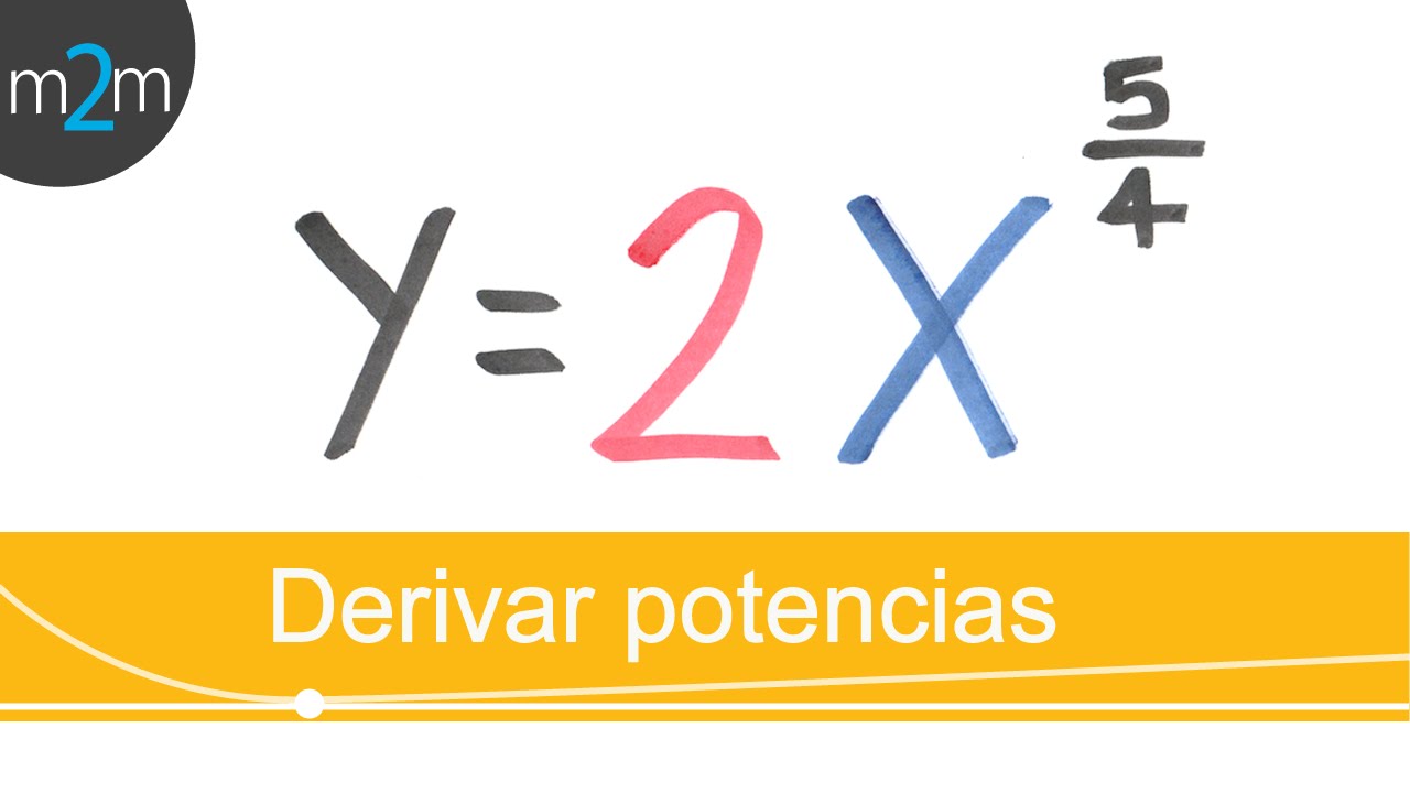 Derivada de una variable con Potencia│Reglas de derivación * - YouTube