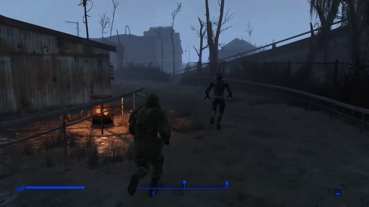 Fallout 4: Racing with the Robots - YouTube