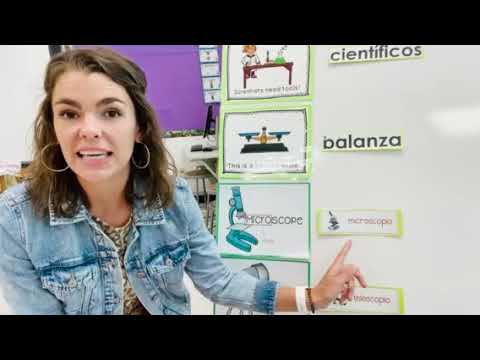 Week 1 Video 2 Science Vocabulary SPANISH - YouTube