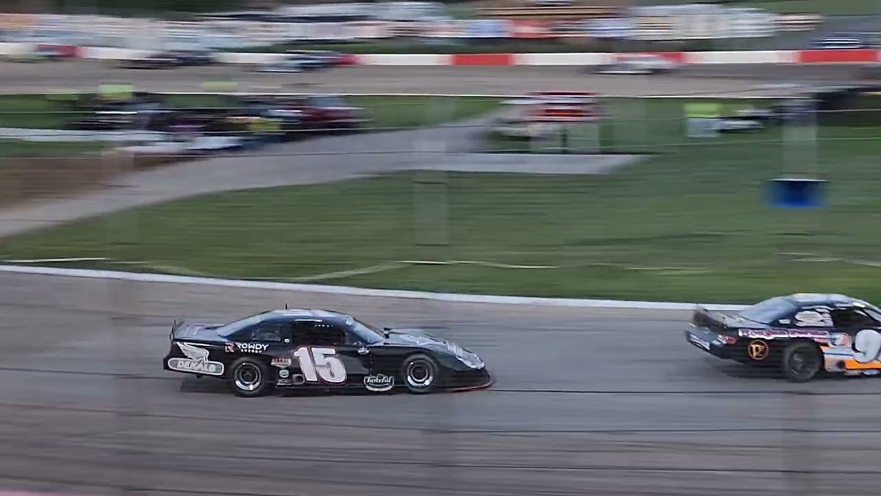 Jacob Nottestad Salute the Troops 100 ARCA Midwest tour race - YouTube