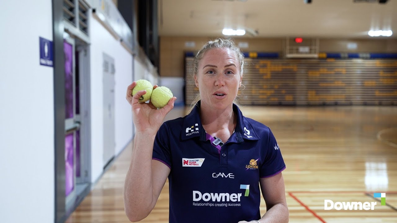 Skills & Drills With Lightning: Laura Langman - Tennis Ball Program 1 ...