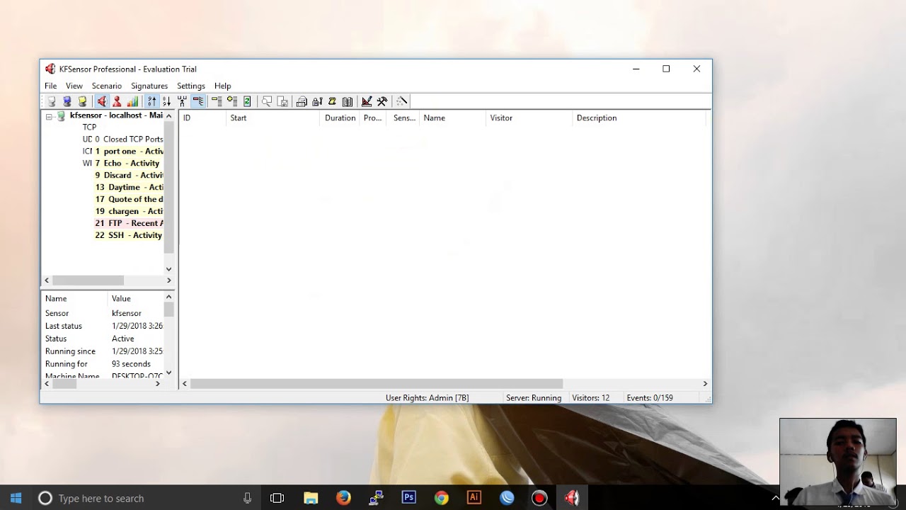 TUTORIAL Honeypot menggunakan KFSensor - YouTube