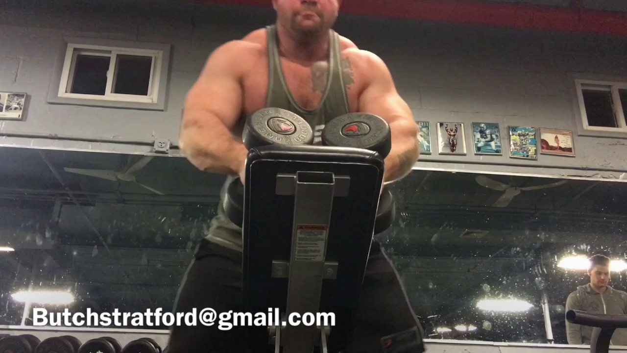 BUTCH STRATFORD : Final Set of Arm Training - YouTube