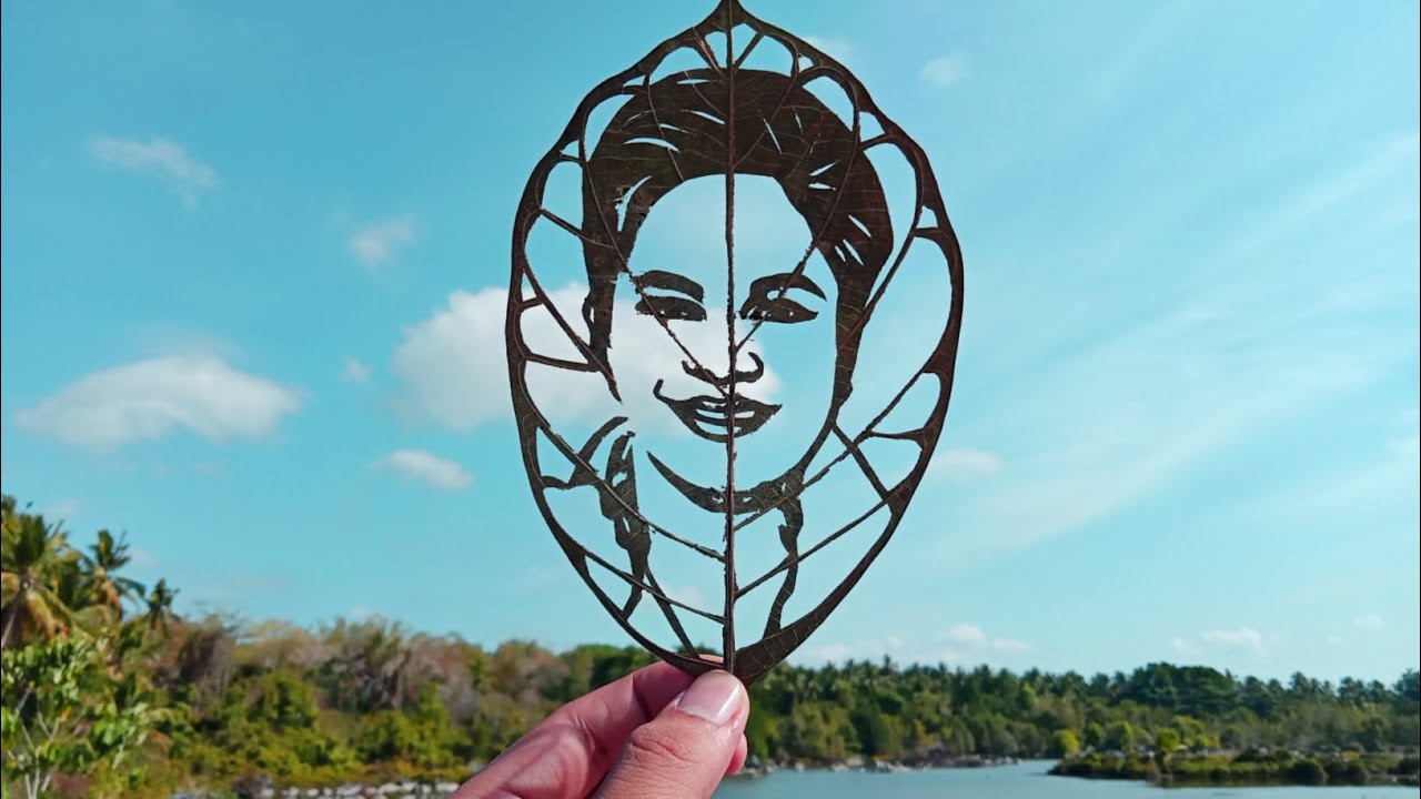 My Tribute Leaf Art To @Jaclyn Jose . Paalam! #trending #art #drawing # ...