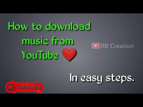 How to Download music from YouTube in Easy way || - YouTube