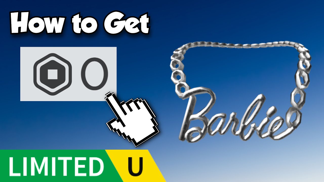 [FREE LIMITED UGC] How to Get the Barbie Deluxe Style Necklace in ...