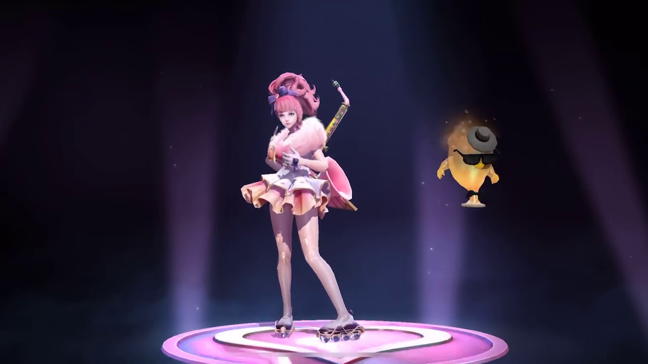 Rov-New skin Roxie valentine day Aov arena of valor - YouTube