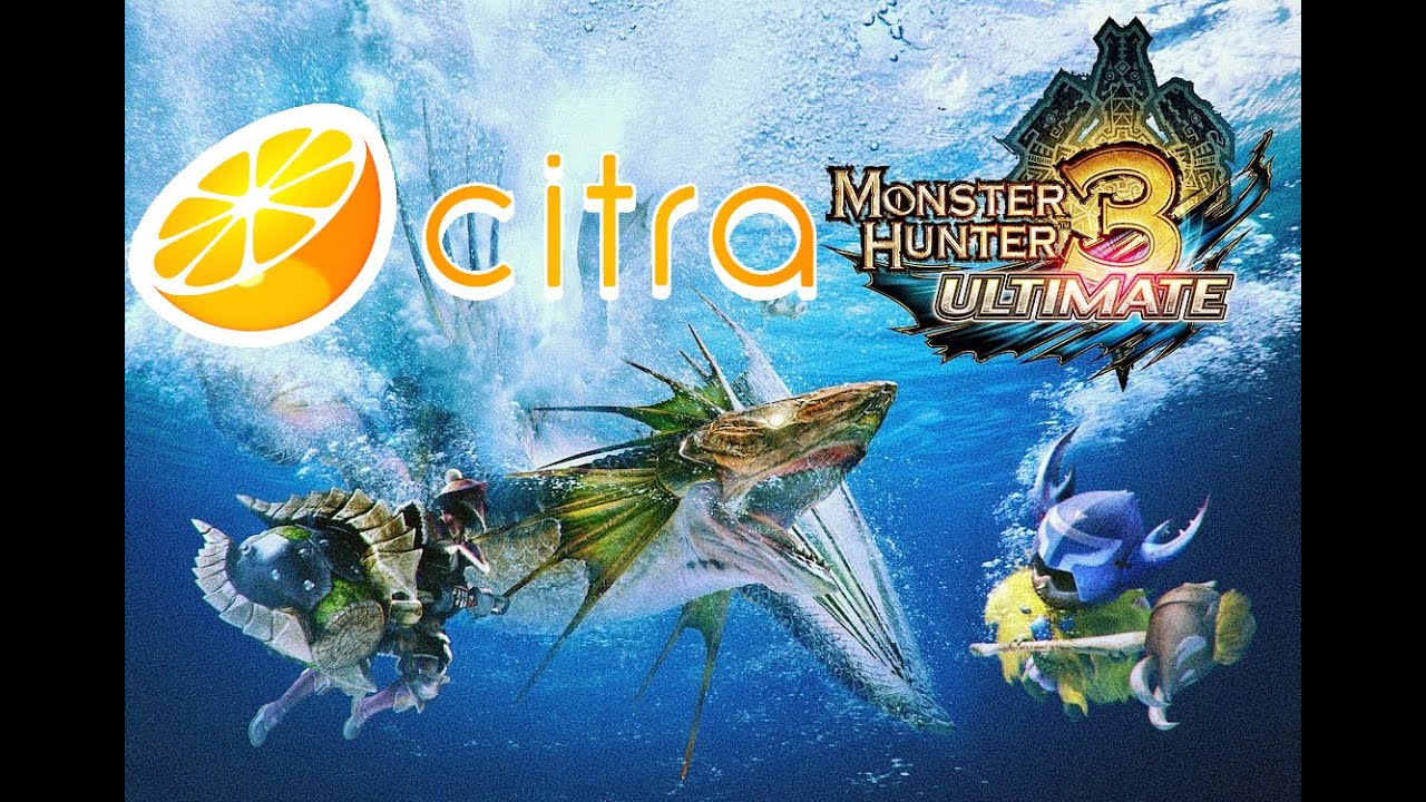 Citra Canary 1842 | Monster Hunter 3 Ultimate 4K UHD | 3DS Emulator ...