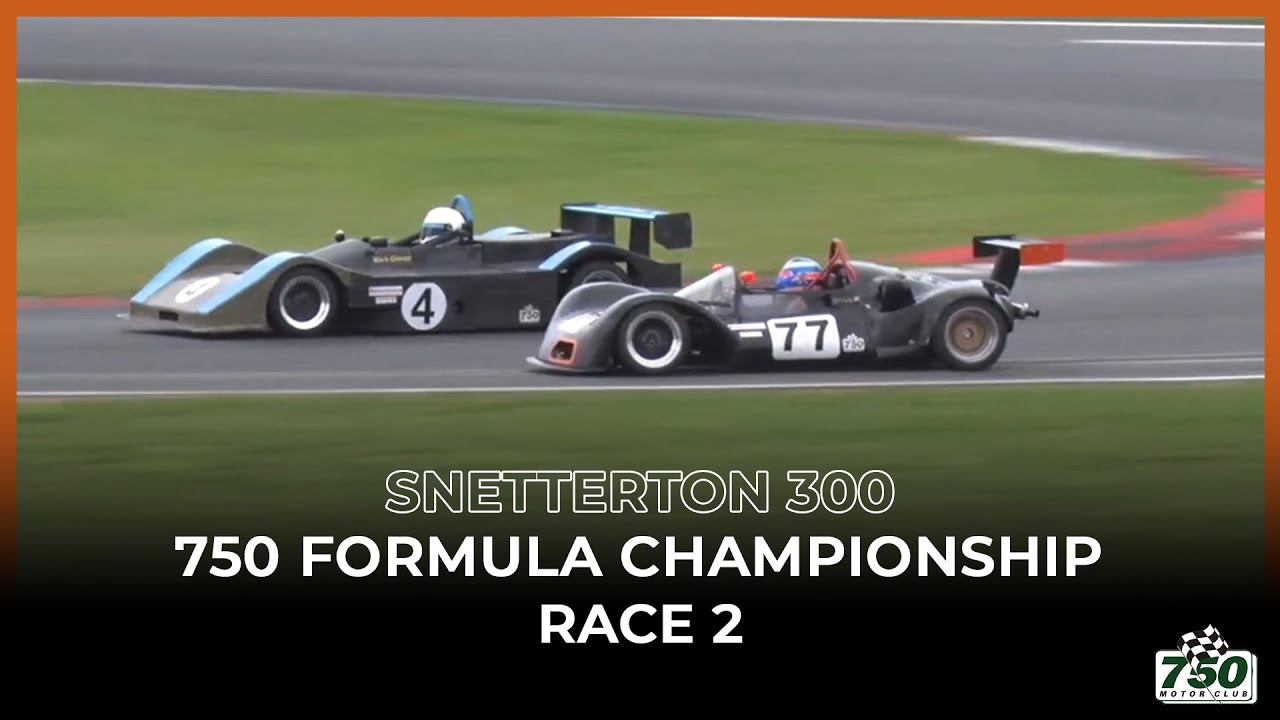 Raceparts 750 Formula Championship Snetterton 300 2023 - Race 2 - YouTube
