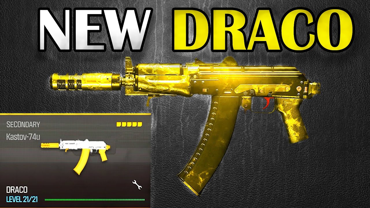 *new* secret DRACO is INSANE in Warzone 3! 😍 - YouTube