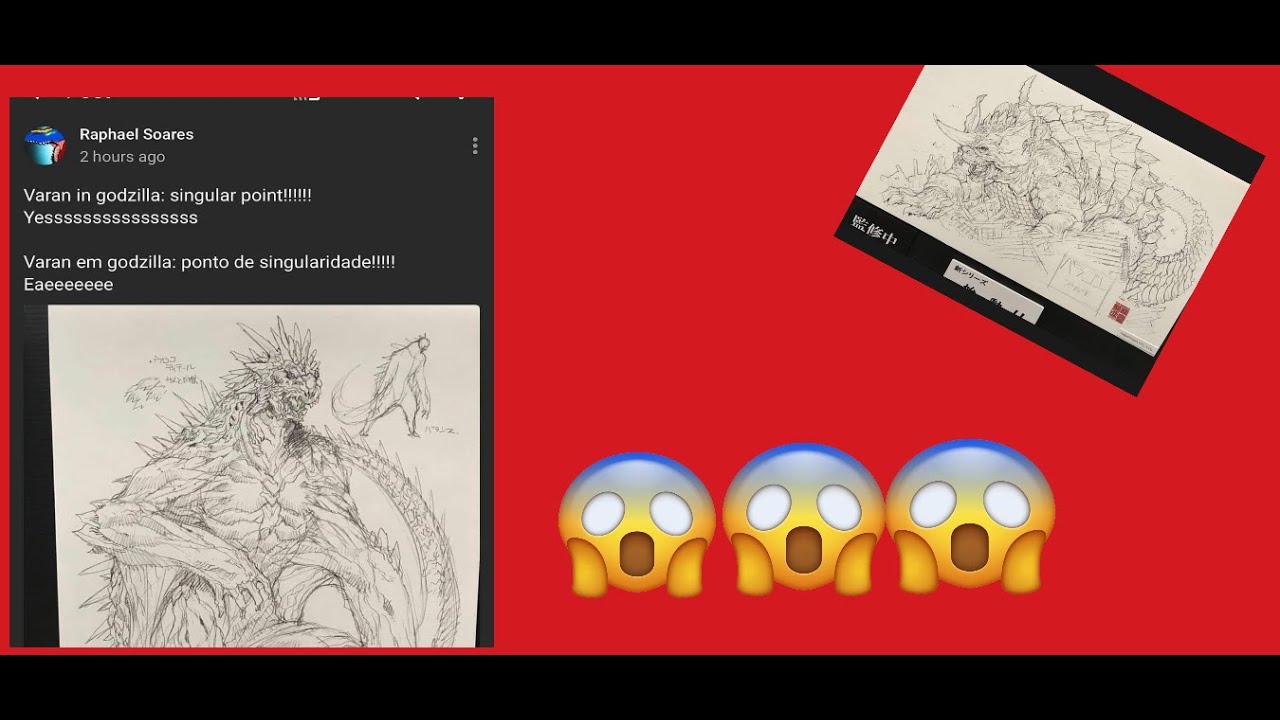 "Godzilla: Singular Point" Baragon e Varan? - YouTube