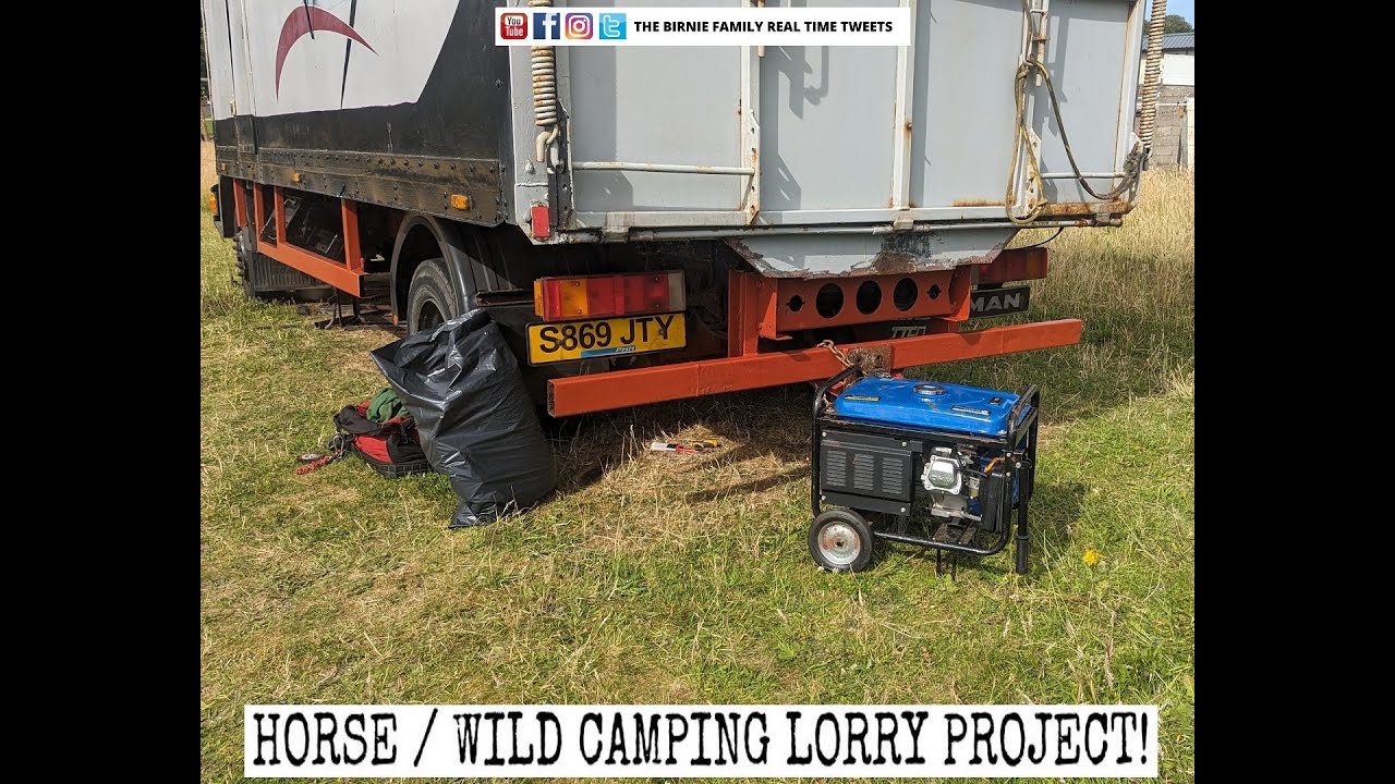 Preparing Our 7.5 Tonne Lorry For MOT | Part Seven | Horse / Wild Camp ...