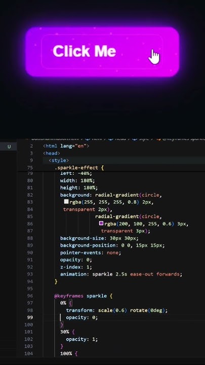 Glowing Button with Spiral Animation using HTML & CSS | Framer Style UI Effect #html #css # ...