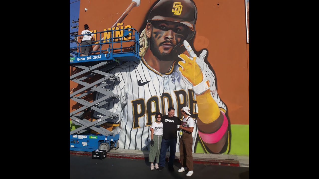 Fernando Tatis Jr. The Rise of El Nino Featuring Ground Floor Murals ...