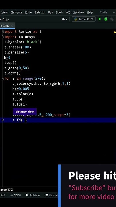 Amazing turtle graphics - Python #shorts #shortsvideo #python #love - YouTube