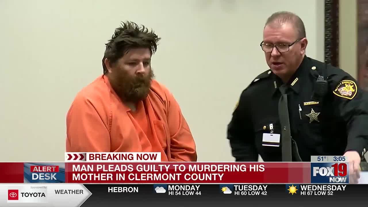 Clermont County Man Faces 20 To Life For Mothers Murder Court Says