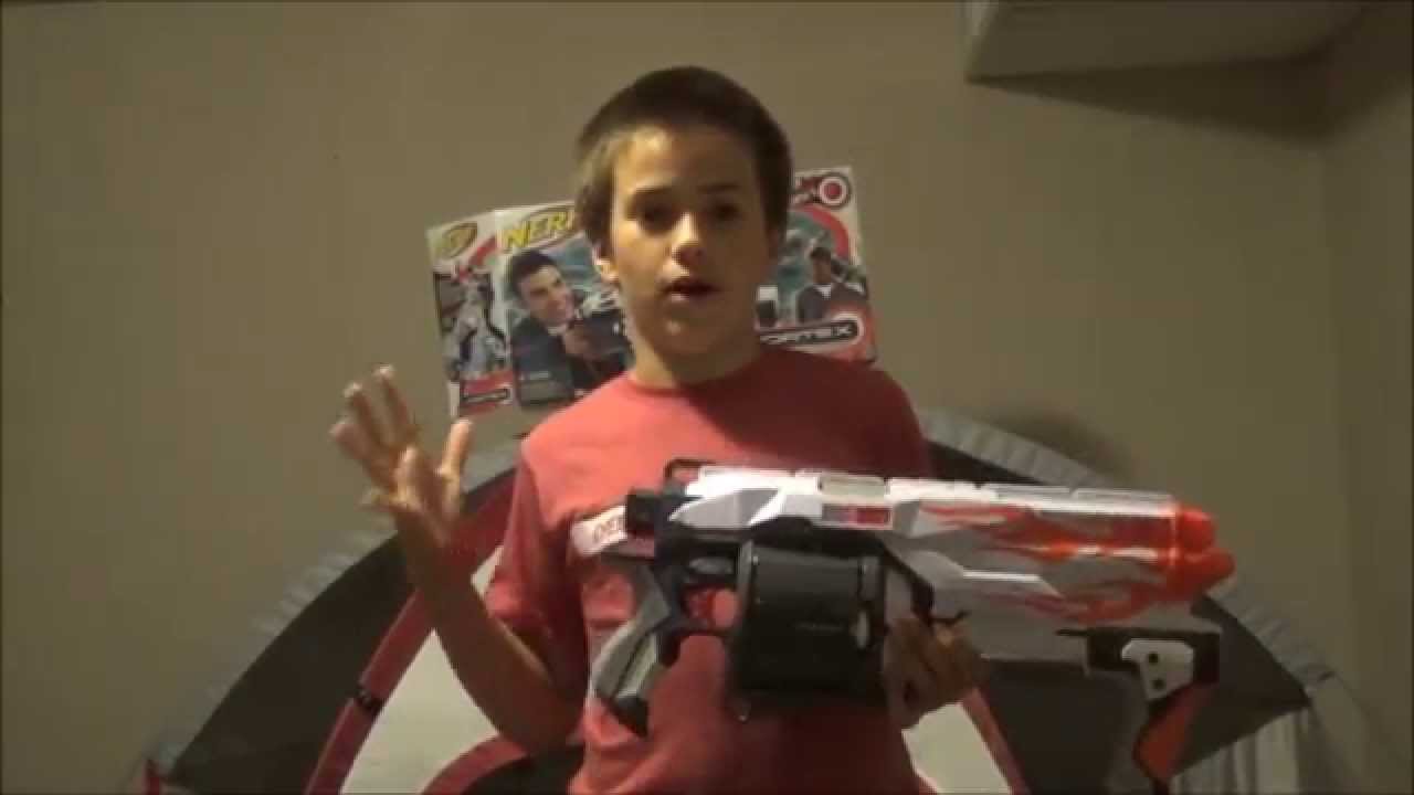 Review of the Nerf Vortex Revonix 360 - YouTube