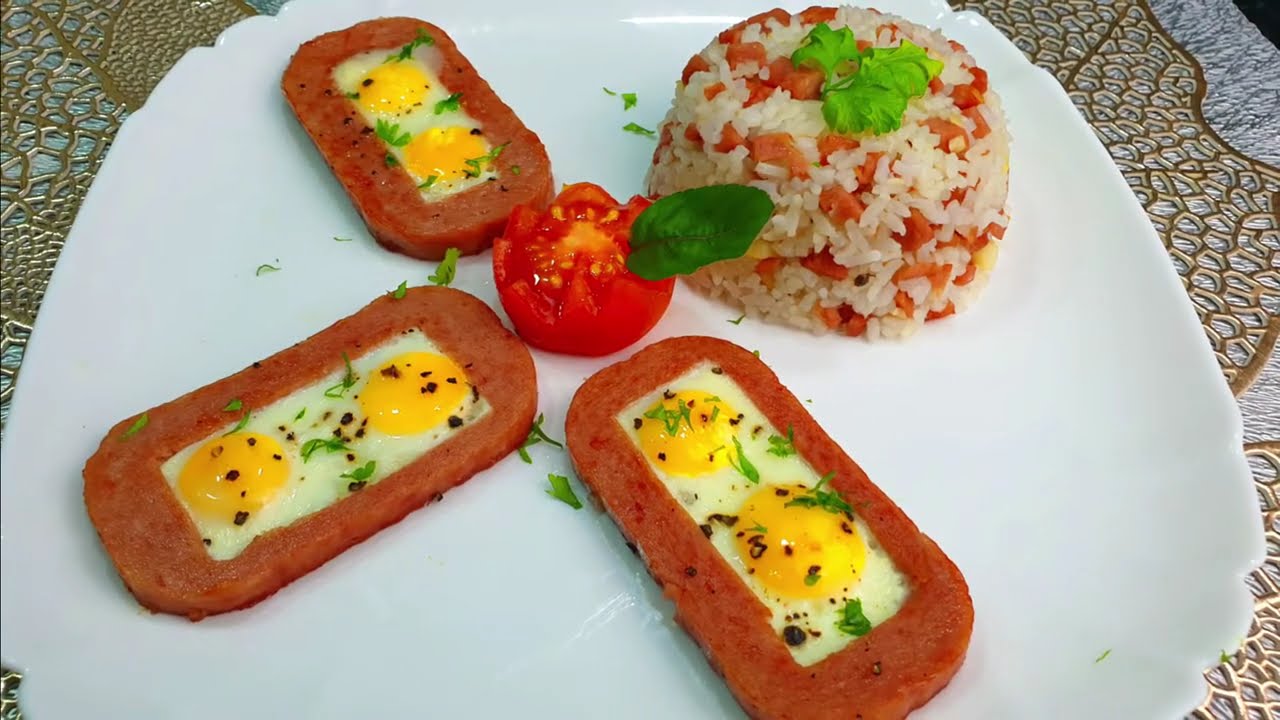 SPAMSILOG || Easy Filipino Breakfast || HomeFood LIFE - YouTube