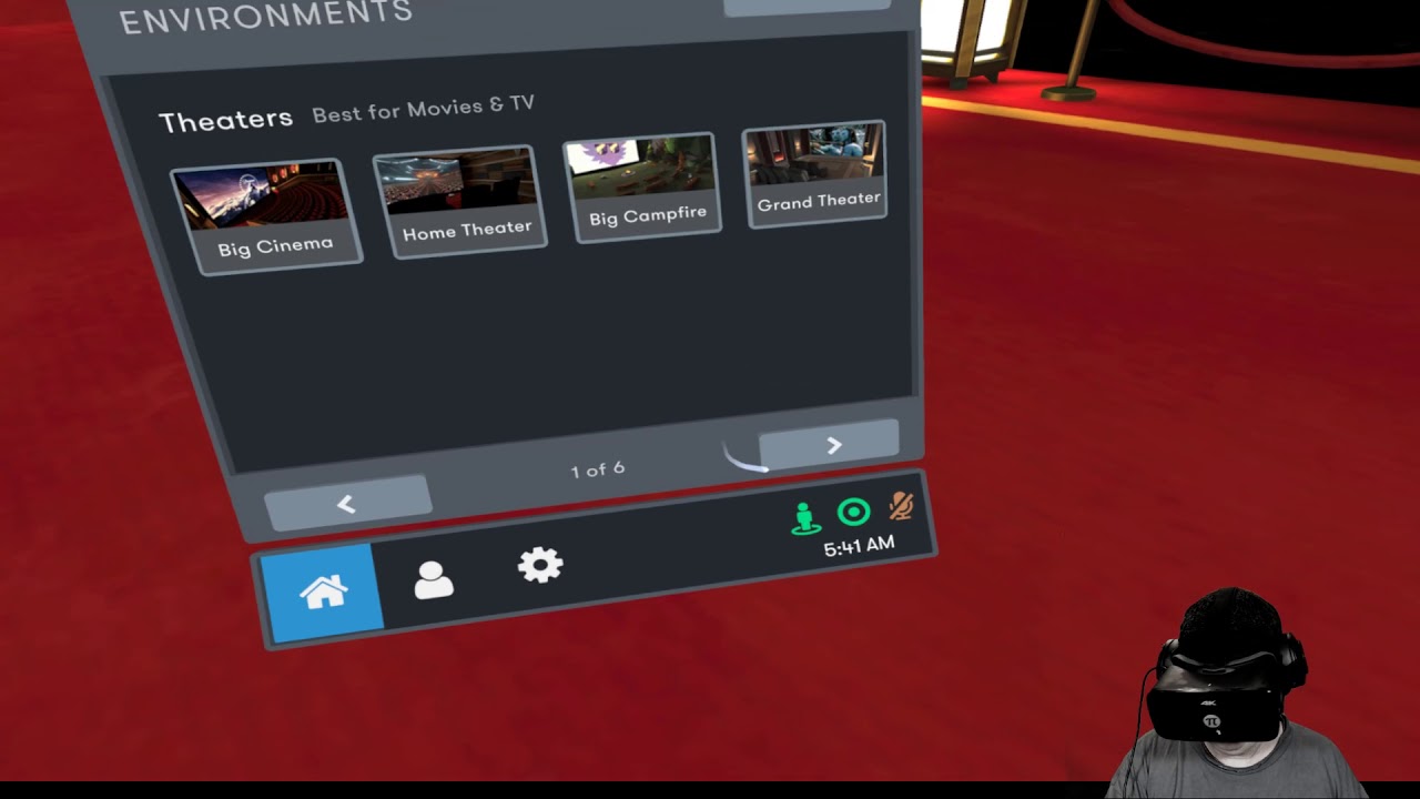 [PC] Pimax VR using Steam - Big Screen Beta review and demo. - YouTube