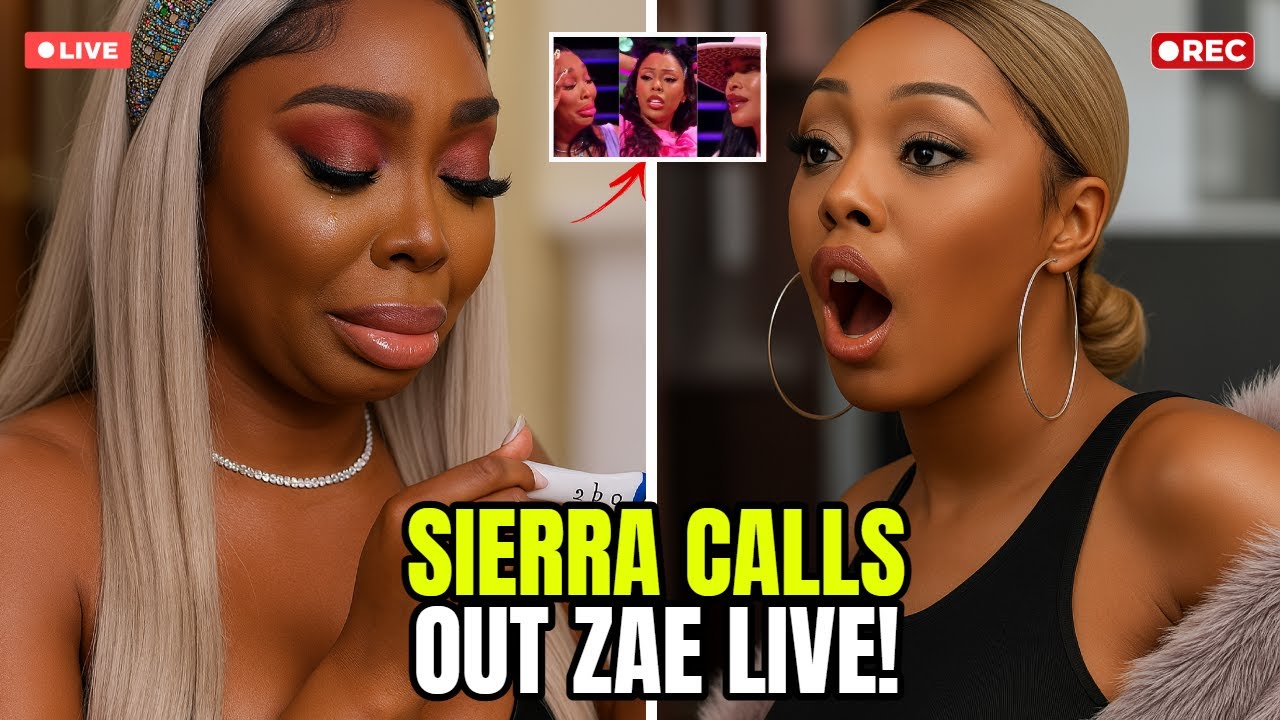 Sierra CRIES To Bambi & Jessica, Holding Zae RESPONSIBLE For ...