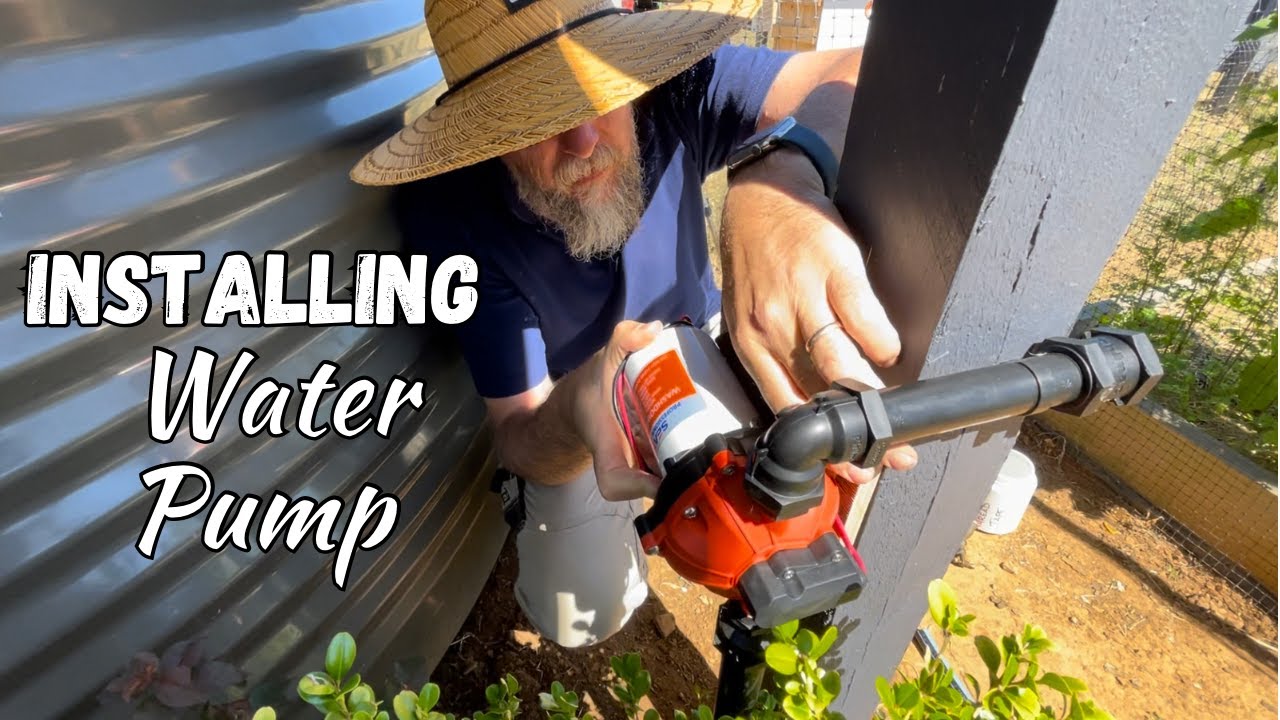 WATER PUMP INSTALLATION - YouTube