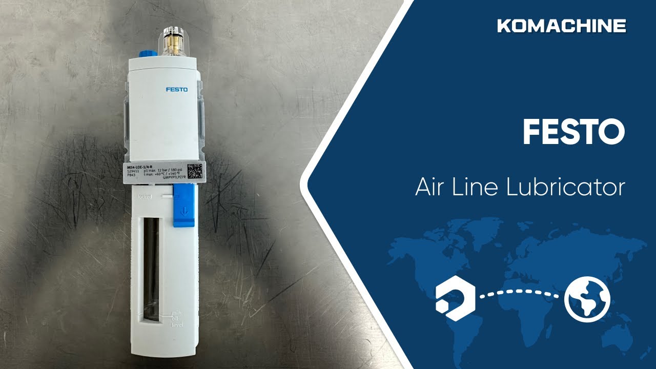 FESTO / Air Line Lubricator (MS4-LOE-1/4-R) / INV-03644 - YouTube