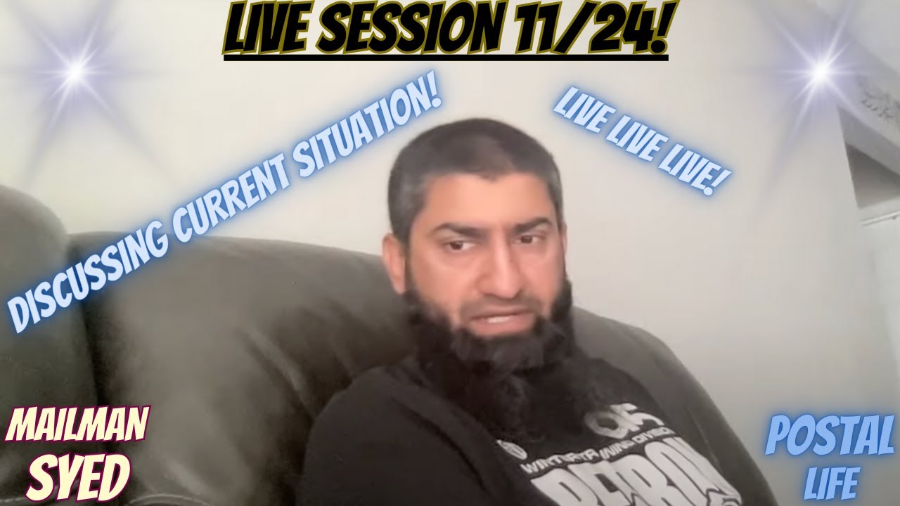 🛑LIVE live session discussing current situation #postoffice #mailman # ...