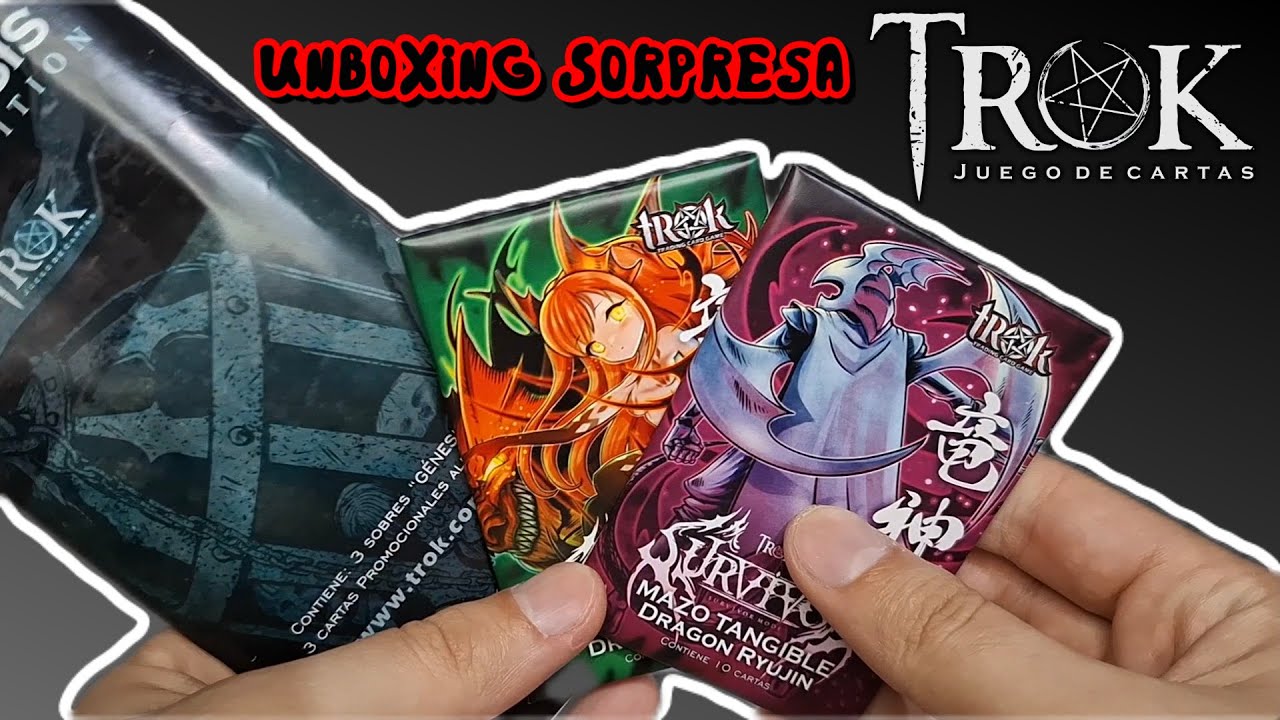 Trok TCG me envió un paquete GIGANTE I Zuno Cards - YouTube