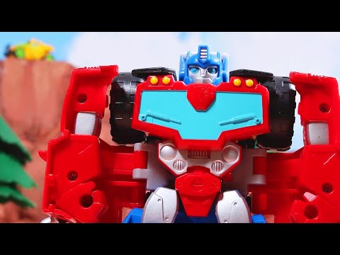 Transformers Stop Motion | EP1-3 | COMPILATION | Transformers Junior