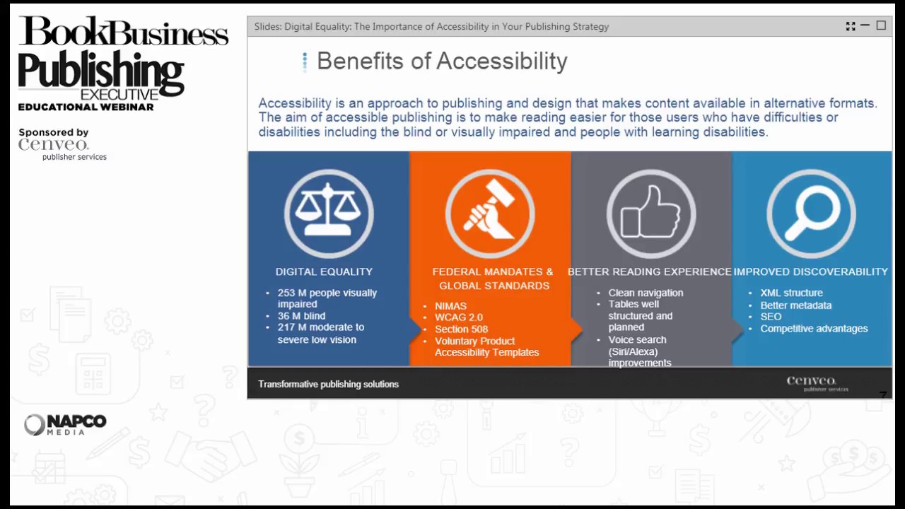 Digital Equality: The Importance of Accessibility in Your Publishing ...