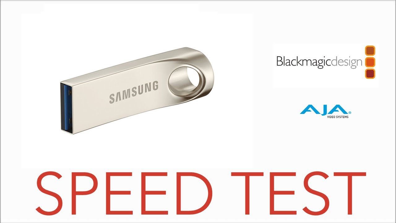 Samsung Bar Metal USB 3 0 Flash Drive | Blackmagic and AJA Disk Speed ...