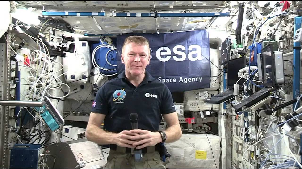 British Space Station Crew Member Discusses Life in Space with the ...