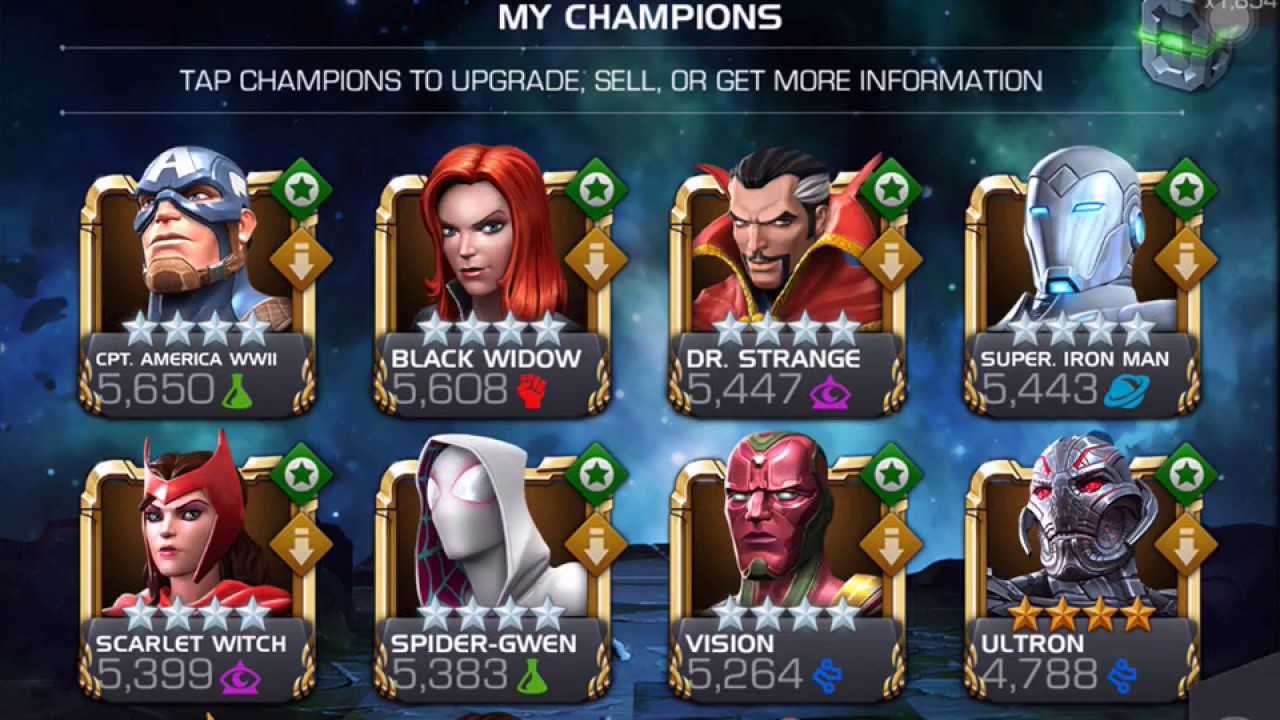 MCOC - Ranking up Spider Gwen. - YouTube