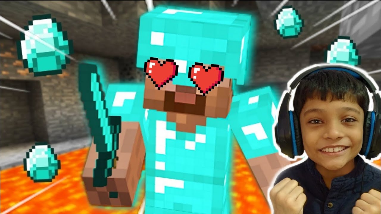 I COVERED MYSELF IN DIAMONDS | MINECRAFT GAMEPLAY #15 - YouTube