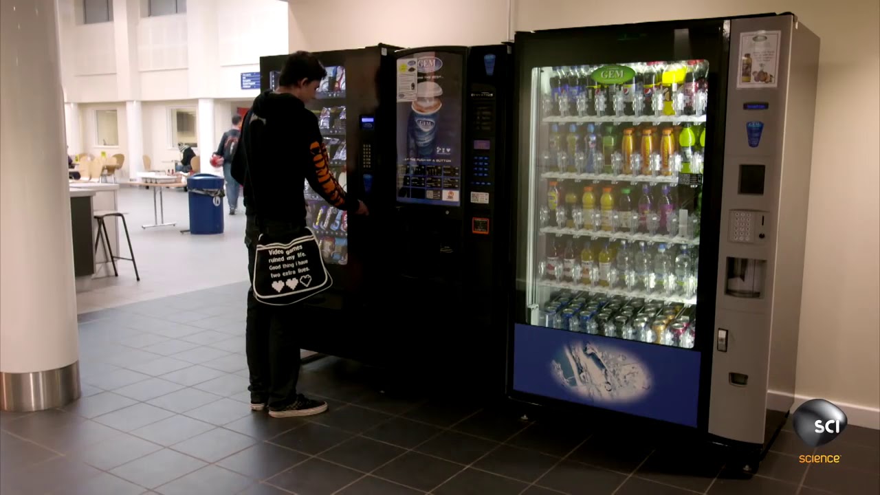 How vending machine works - YouTube