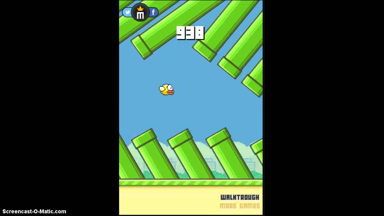 Flappy BIRD SKIP TO 999 - YouTube