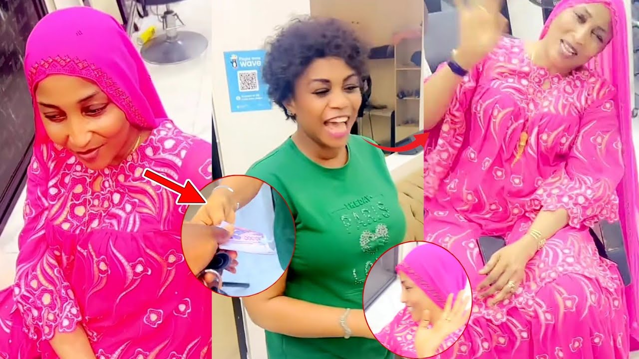 Adja ngoye fall mrs askia en mode préparation pour le magal touba, fait un grand battaré a daba ...