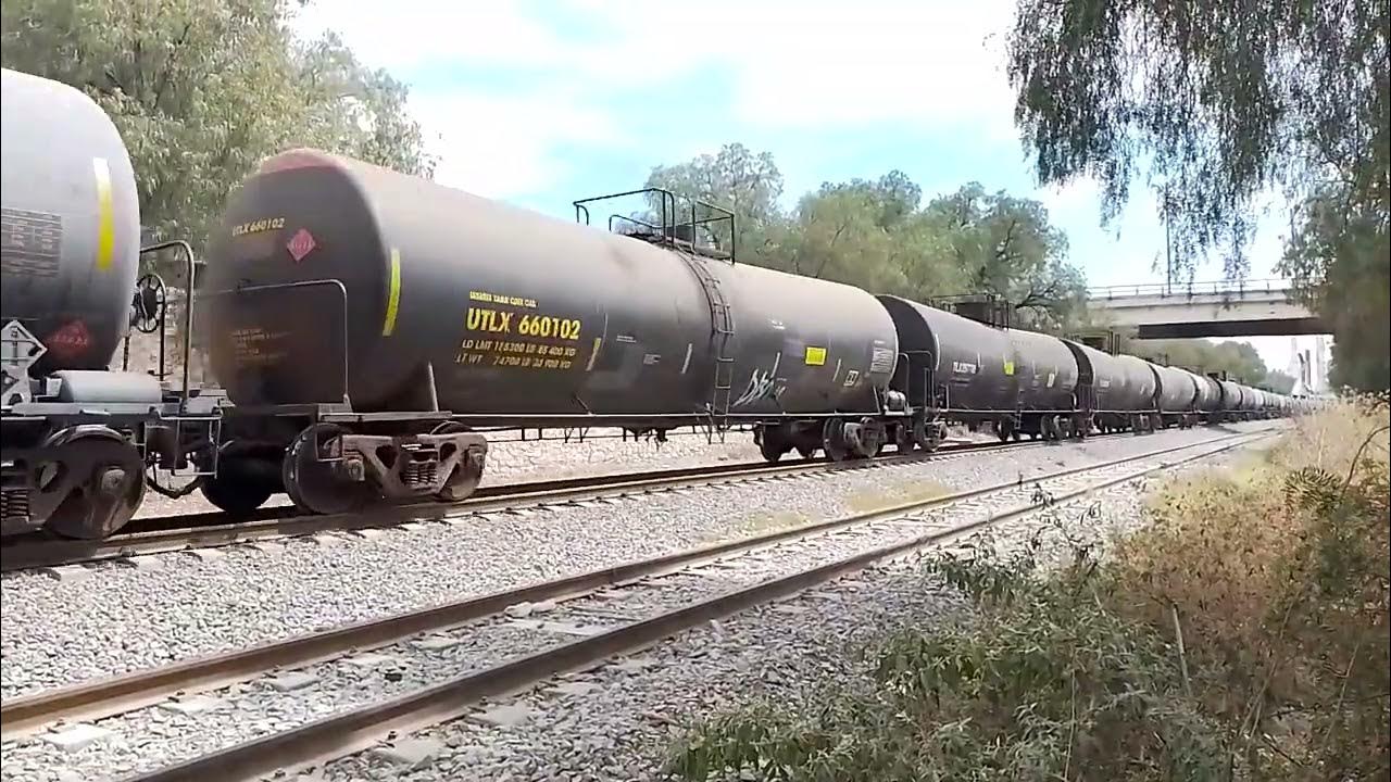 QCTBO ☠🚂🏭🛢 fxe 🚂👹 4675 emdx 🚂🟡7211 con saludo de la tripulación - YouTube