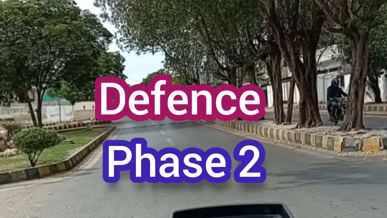 View of Defence Phase 2 || Karachi Street View || 🏍 Motorcycle vlog ...