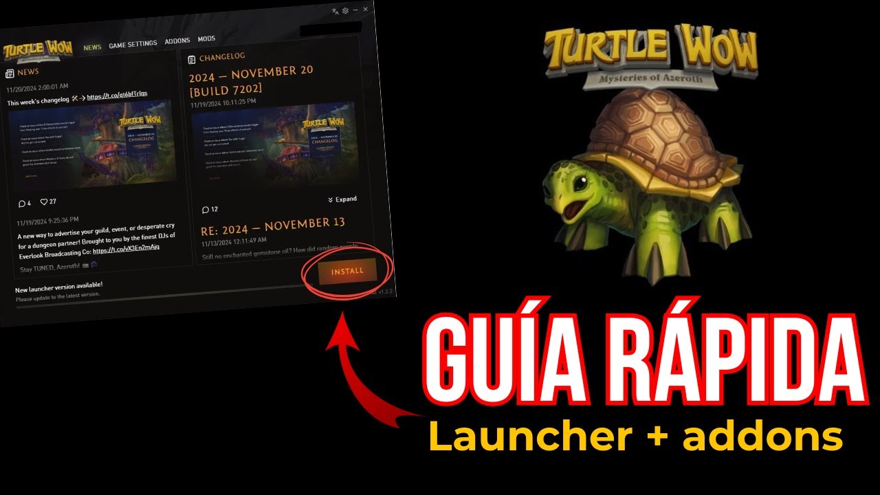 Turtle WoW LATAM: como descargar el Launcher, juego y Addons en 4 ...