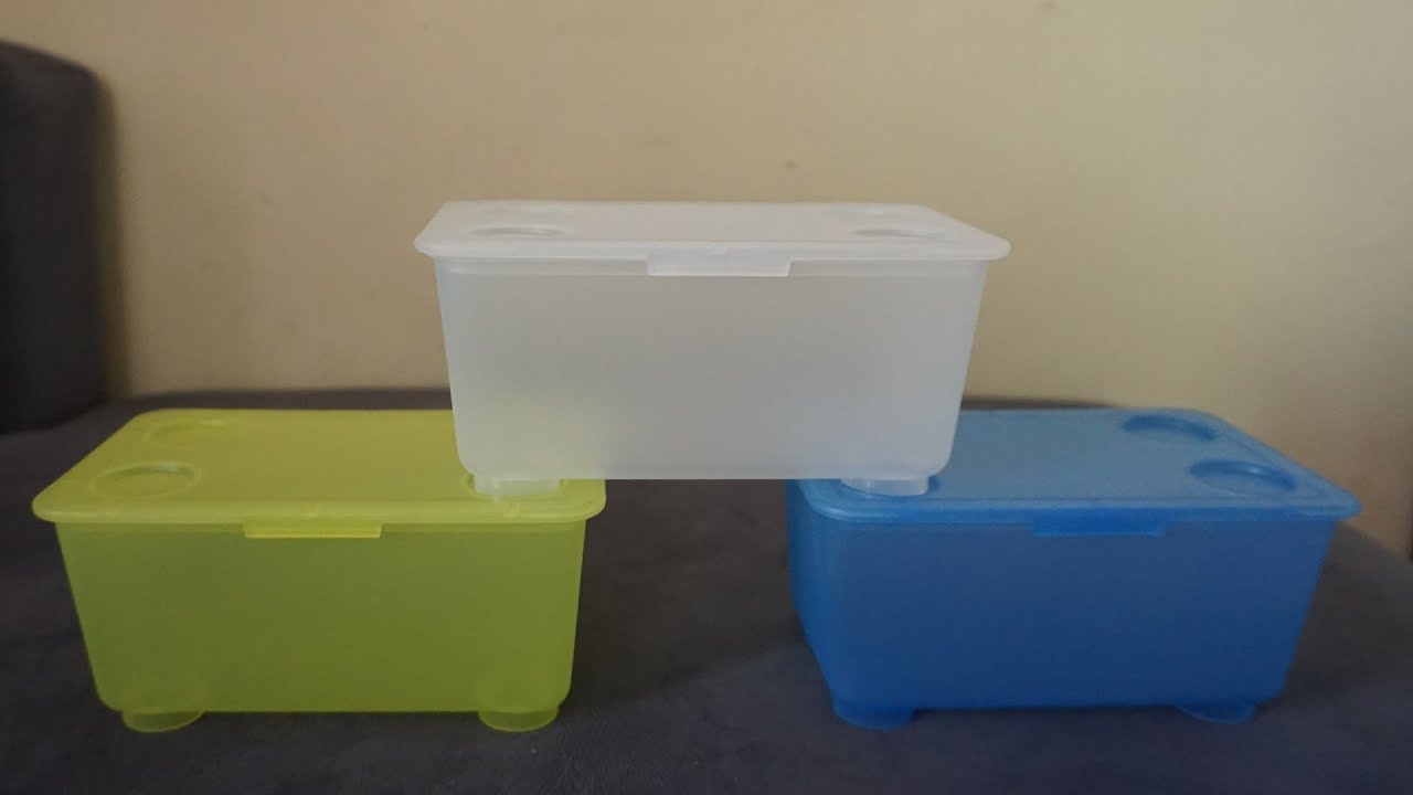 IKEA GLIS Box with Lid Review - YouTube