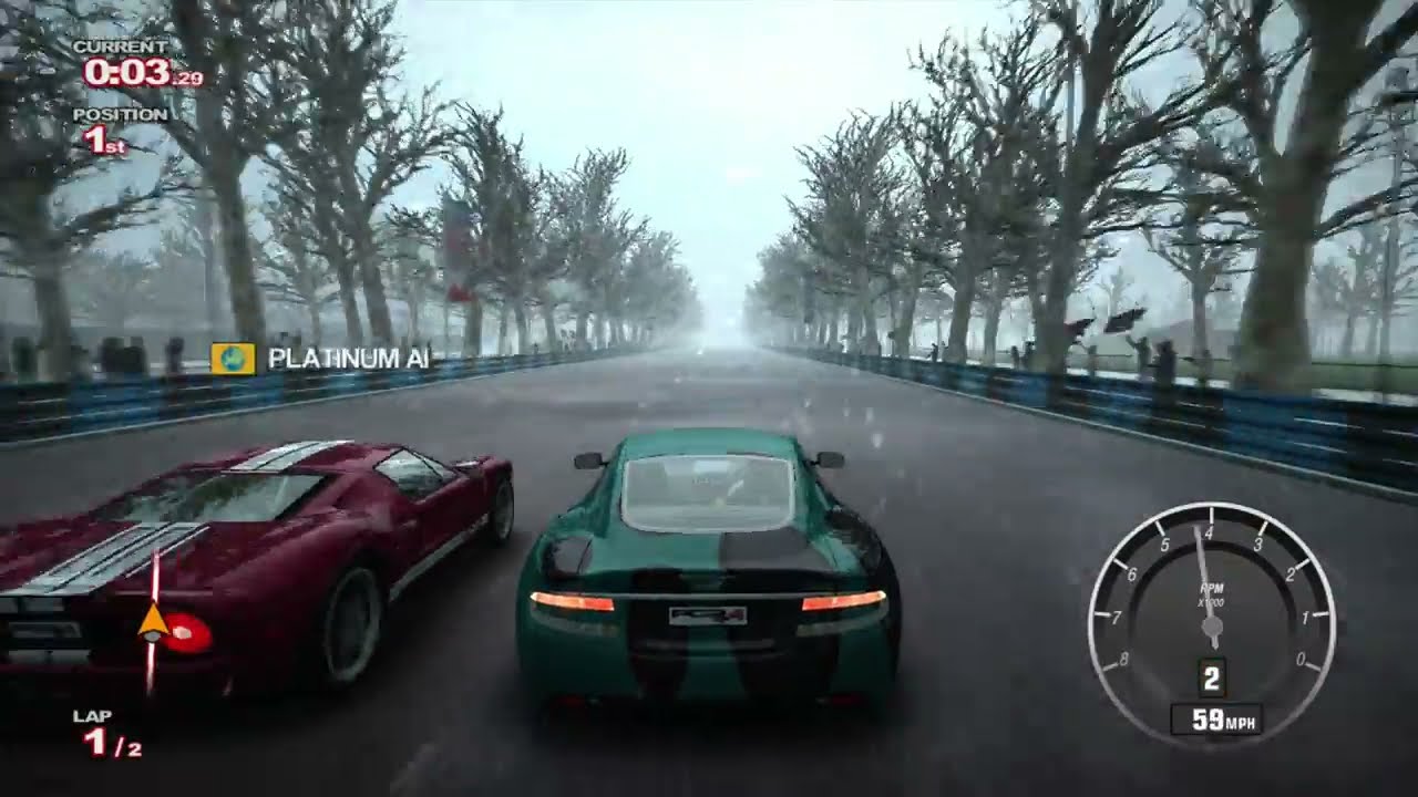 Project Gotham Racing 4 (PGR4): Aston Martin DBS car (Gameplay) - YouTube