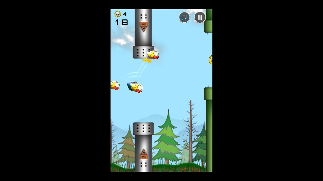Flappy Bird : 35 points of dead - YouTube
