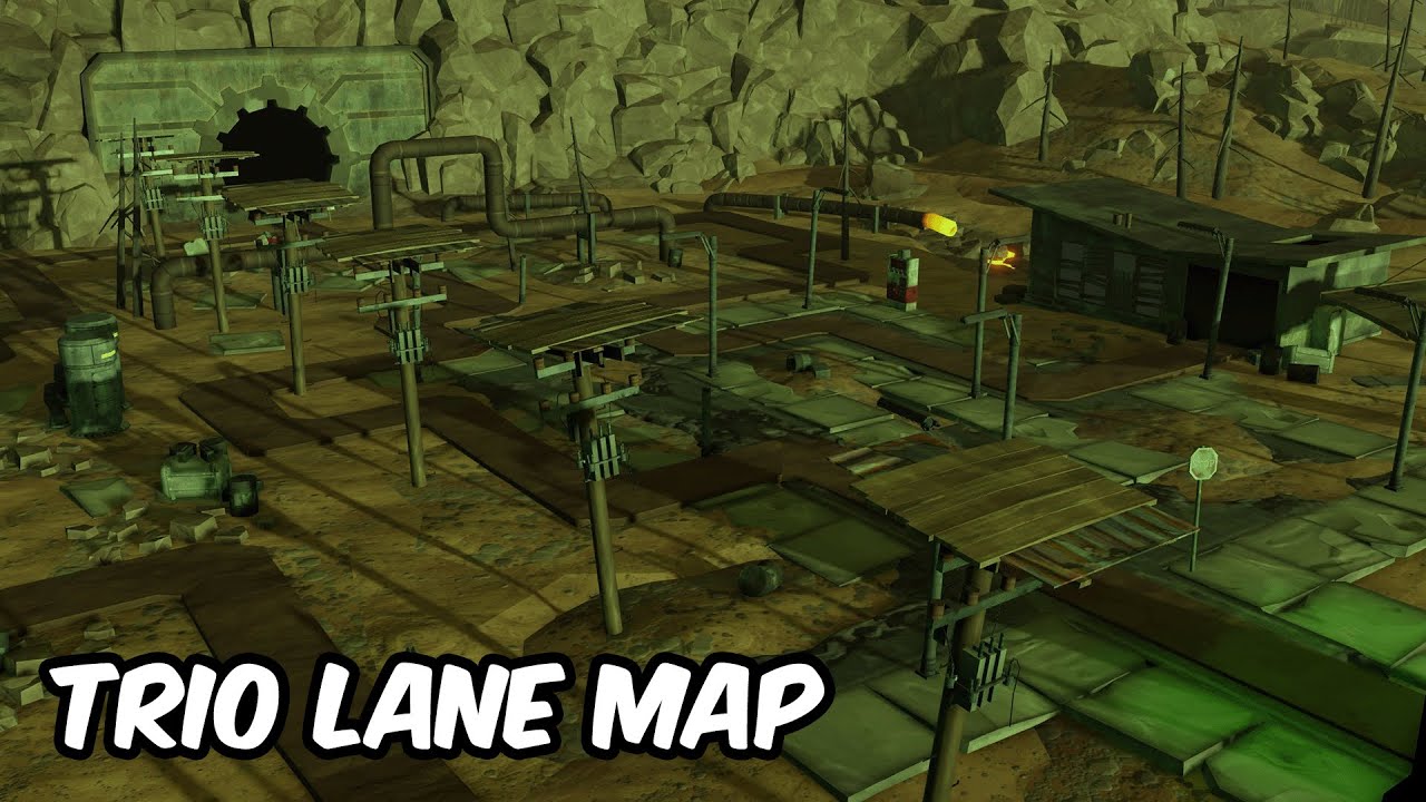 NEW TRIO LANE MAP | TDS - YouTube