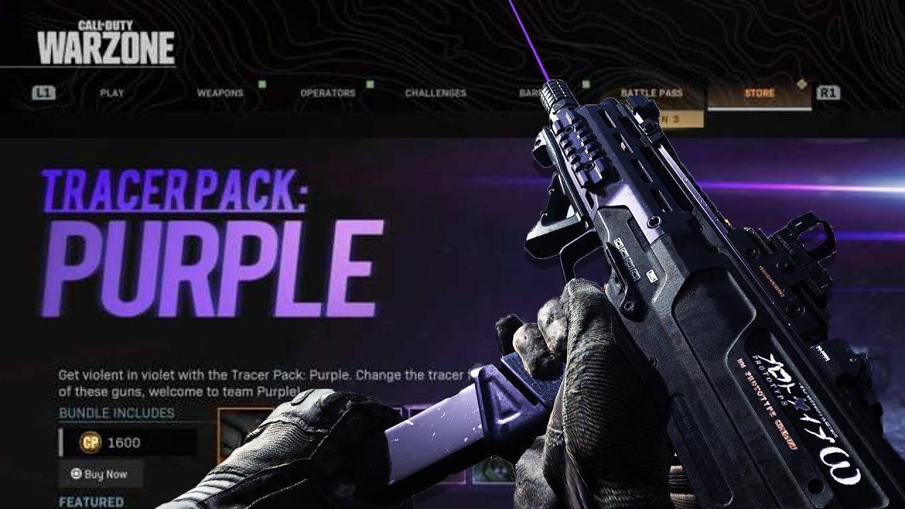 New "PURPLE TRACER" MP7 Best Class Setup in (Modern Warfare) - YouTube
