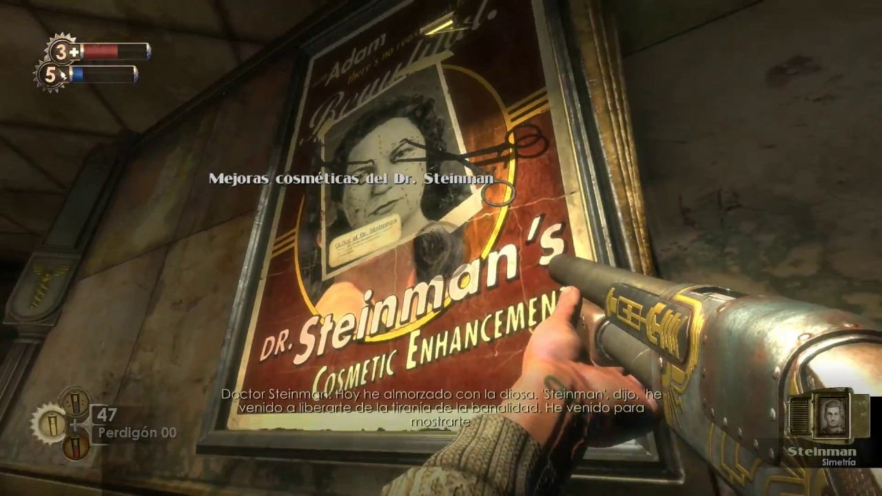 Combate Contra Steinman! --Bioshock Remastered !!! Ep. 3 [Gameplay HD ...