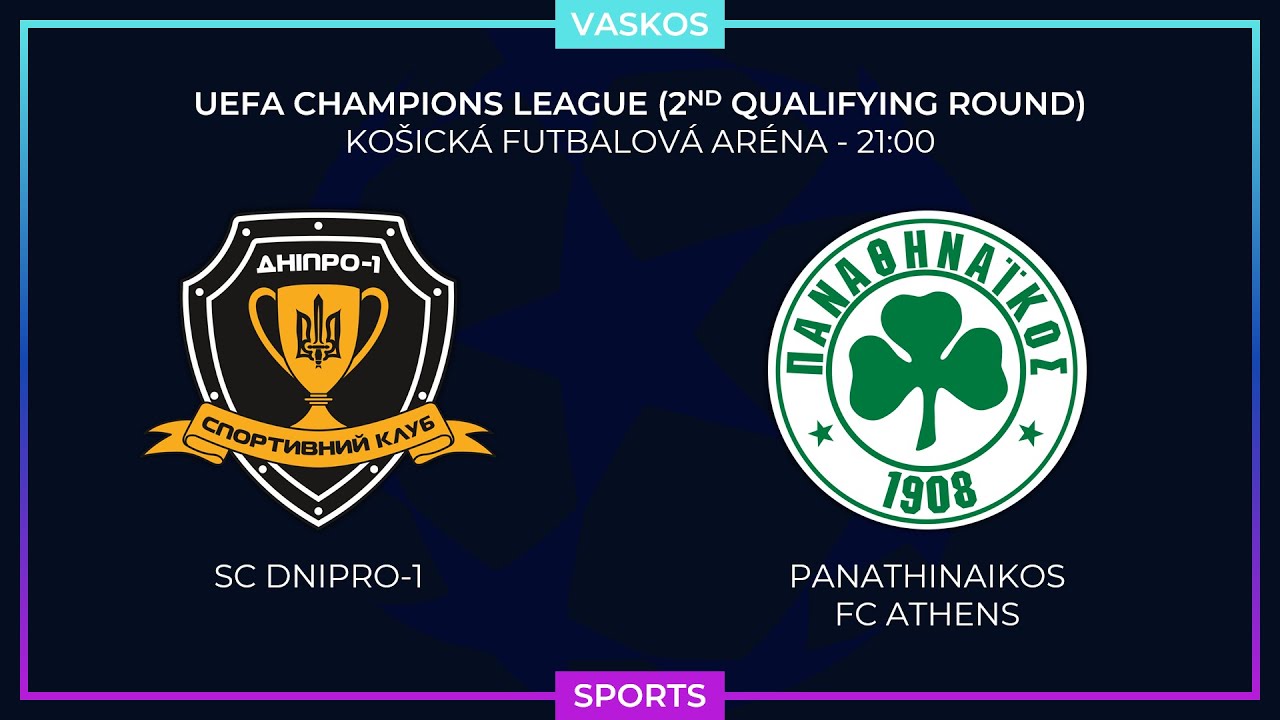 🔴 LIVE | ΝΤΝΙΠΡΟ - ΠΑΝΑΘΗΝΑΪΚΟΣ | UEFA CHAMPIONS LEAGUE | DNIPRO ...